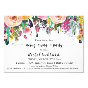 Photo Send Off Party Invitations | Zazzle UK