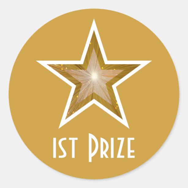 1st Prize Stickers & Labels | Zazzle UK