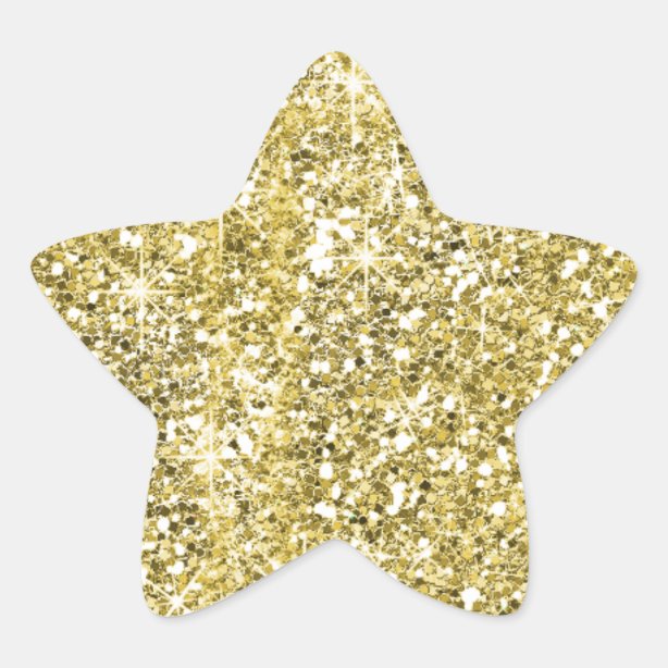 Gold Stars Stickers & Labels | Zazzle UK