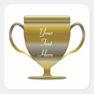Trophy Stickers & Labels | Zazzle UK