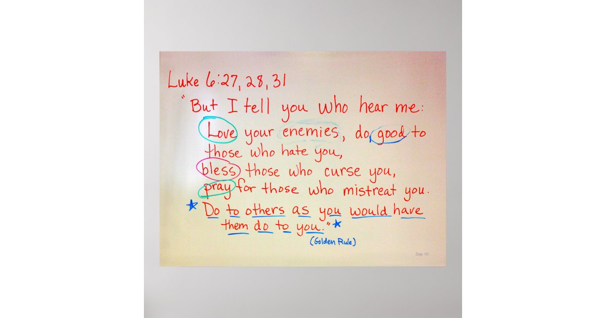 Golden Rule Poster | Zazzle