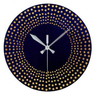Navy Blue Wall Clocks | Zazzle.co.uk