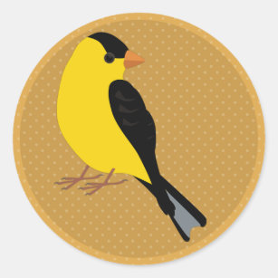 Goldfinch Stickers & Labels | Zazzle UK