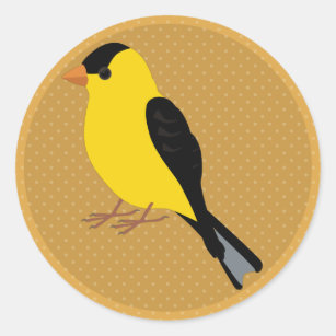 Goldfinch Stickers & Labels | Zazzle UK