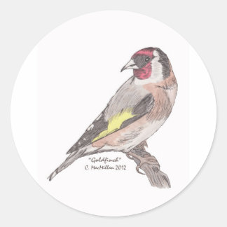 Goldfinch Stickers | Zazzle.co.uk
