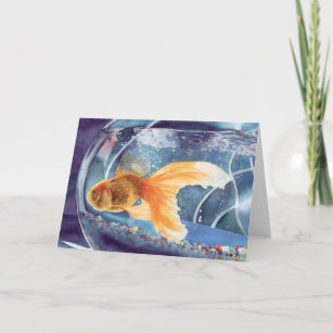 Goldfish Cards | Zazzle UK