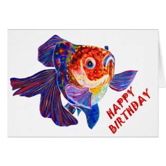 Happy Goldfish Cards & Invitations | Zazzle.co.uk