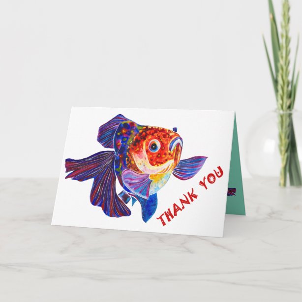 Goldfish Cards | Zazzle UK