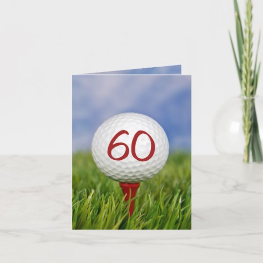 Golf 60th Birthday Party Invitation | Zazzle.co.uk