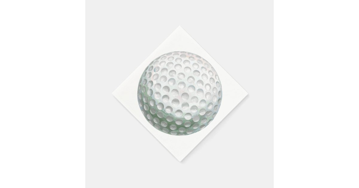 Golf Ball Napkin | Zazzle