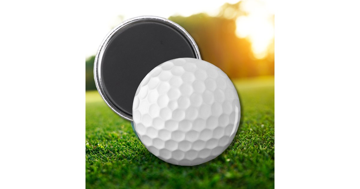 Golf Ball Texture Magnet | Zazzle