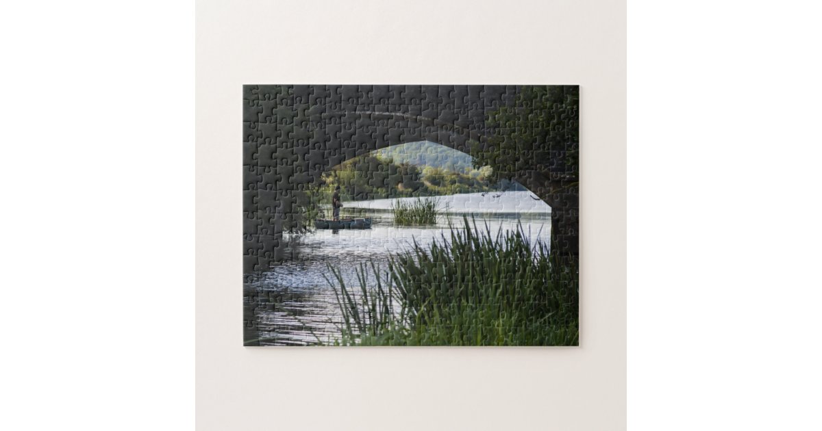 Gone Fishing Jigsaw Puzzle | Zazzle