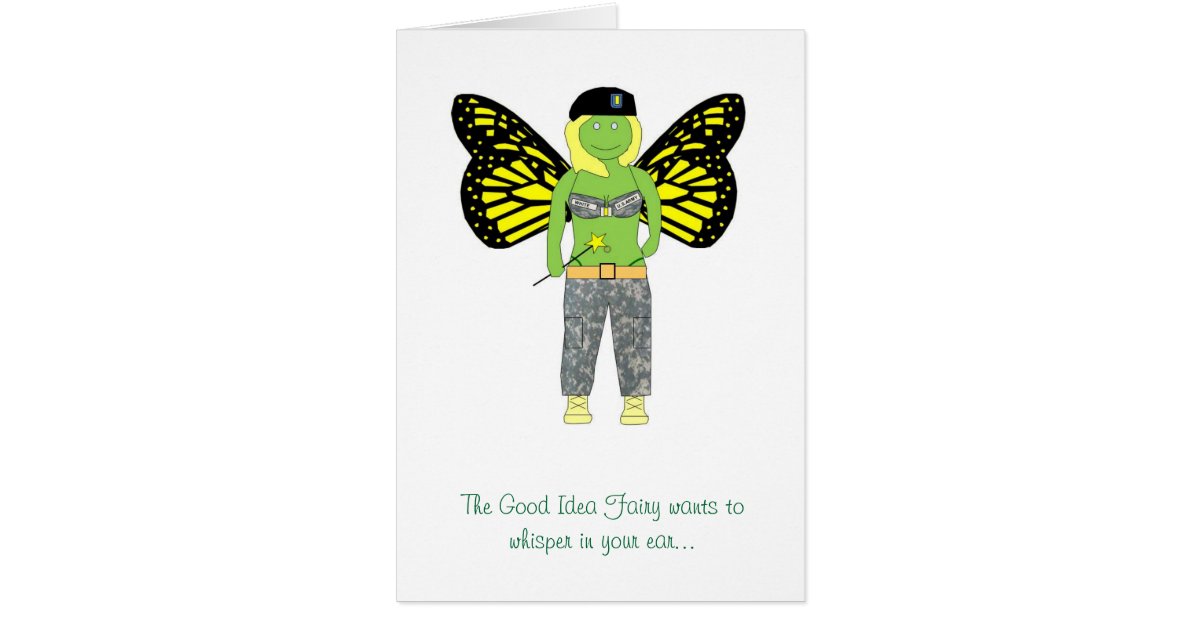 Good Idea Fairy Card | Zazzle