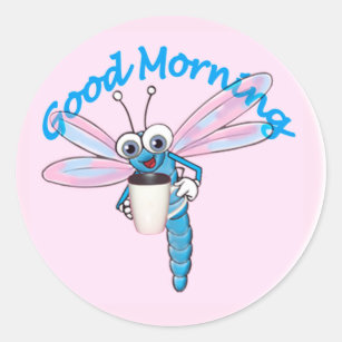 Good Morning Stickers & Labels | Zazzle UK
