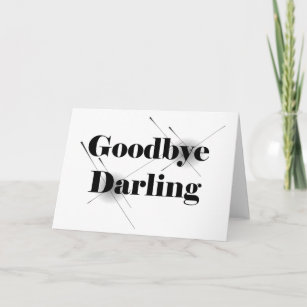 Goodbye Postcards | Zazzle UK