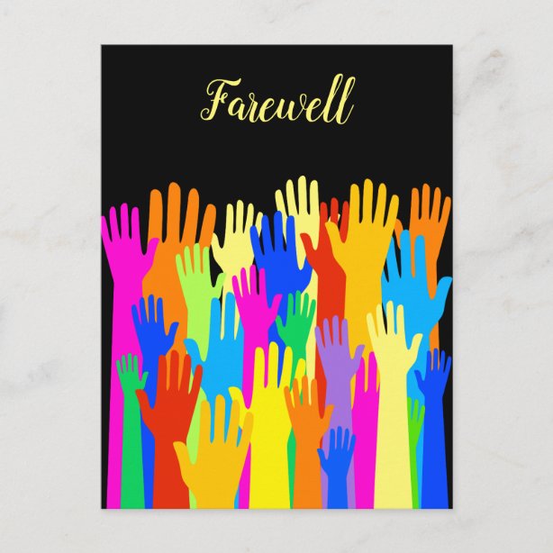 Goodbye Postcards | Zazzle UK