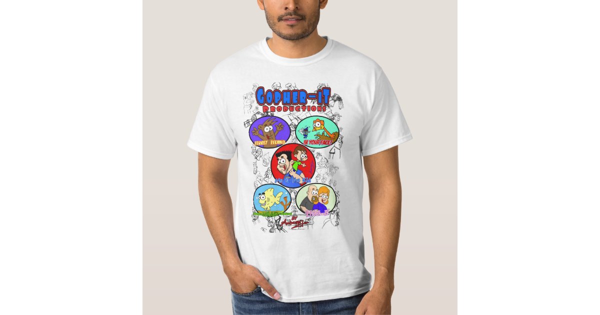 Gopher-It Productions T-Shirt | Zazzle