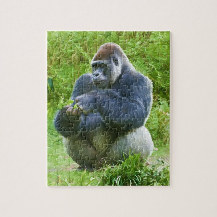 Gorilla Puzzle | Zazzle.co.uk