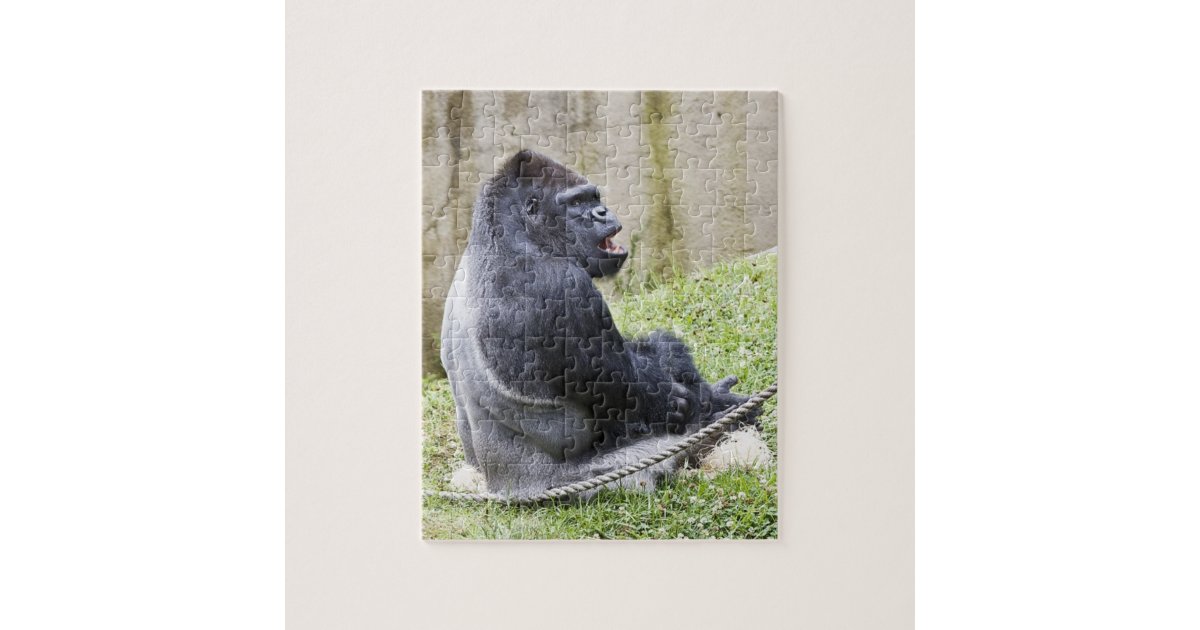 Gorilla puzzle | Zazzle
