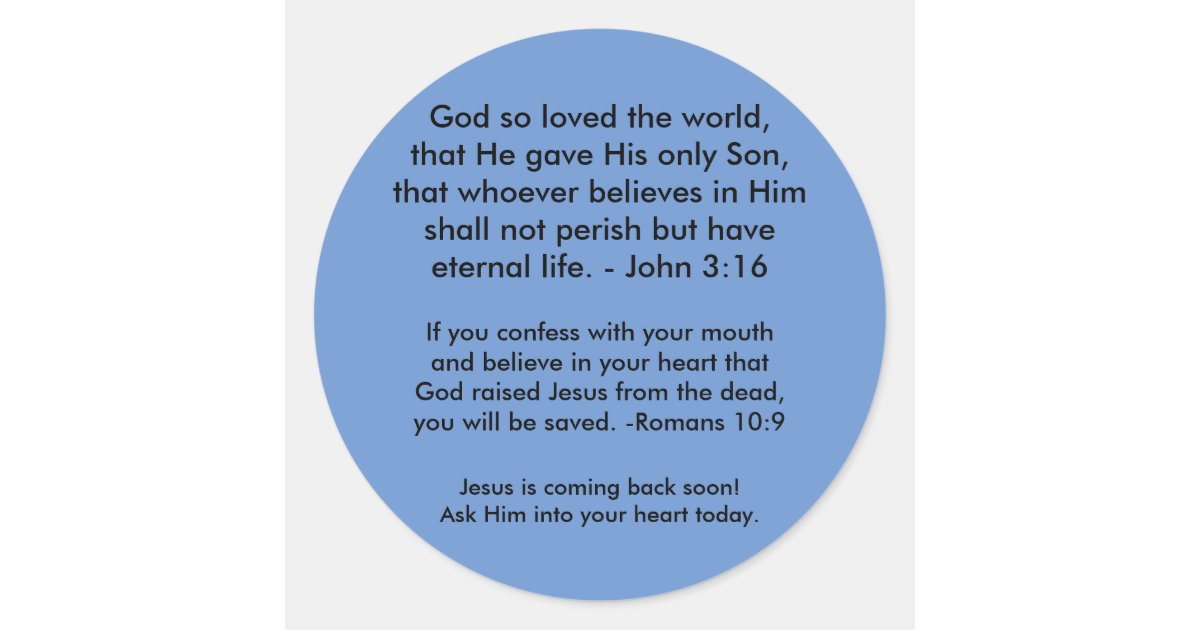 Gospel Stickers | Zazzle