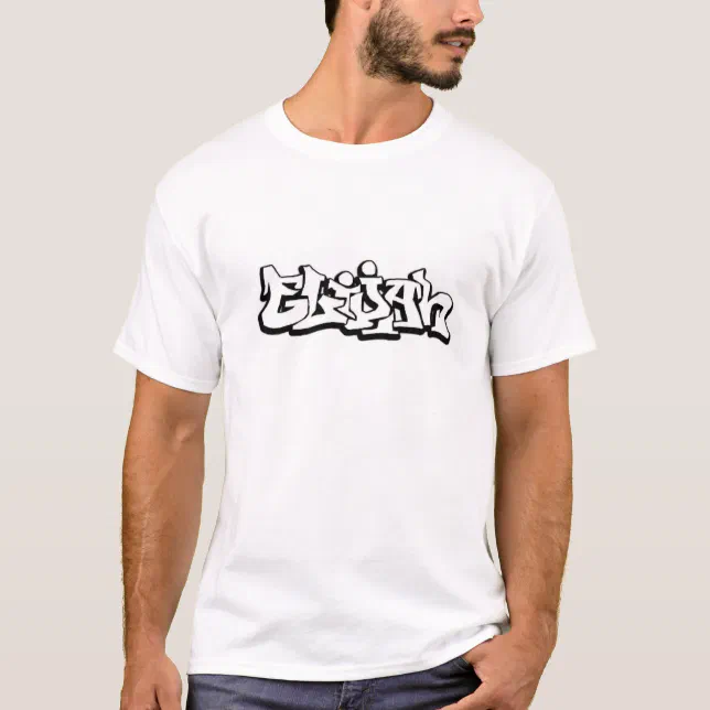 Graffiti Elijah T-Shirt | Zazzle