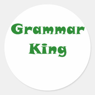 Grammar Stickers & Labels | Zazzle UK