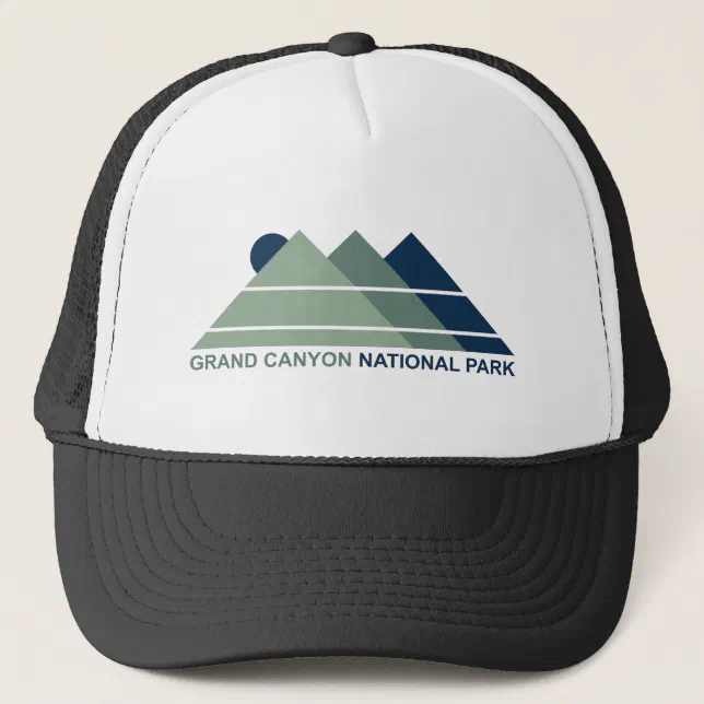 Grand Canyon National Park Mountain Sun Trucker Hat | Zazzle