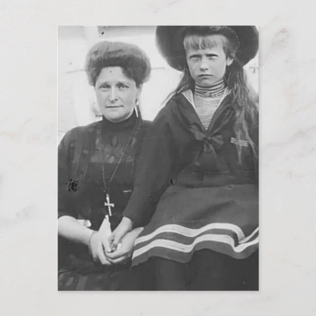Grand Duchess Anastasia and Tsarina of Russia Postcard | Zazzle