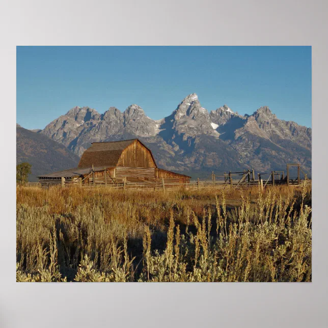 Grand Teton National Park Poster | Zazzle