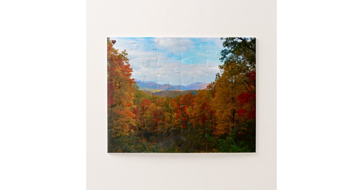 Great Smoky Mountain Tennessee Jigsaw Puzzle | Zazzle