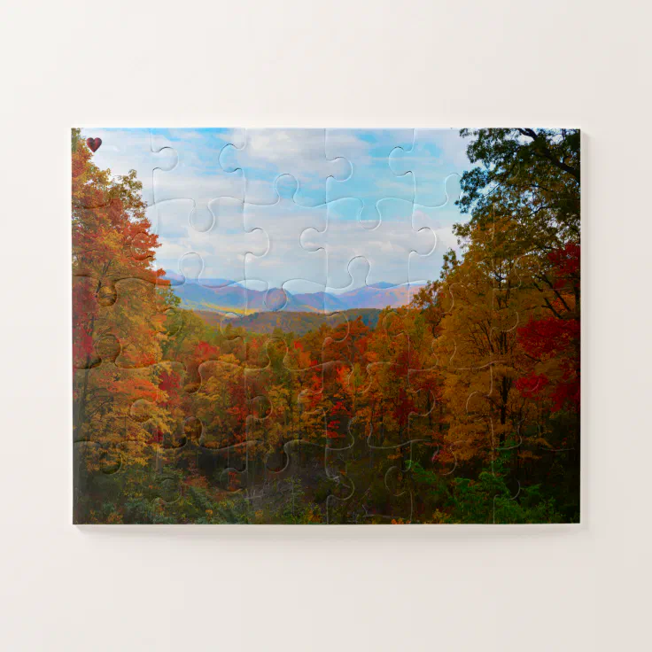 Great Smoky Mountain Tennessee Jigsaw Puzzle | Zazzle