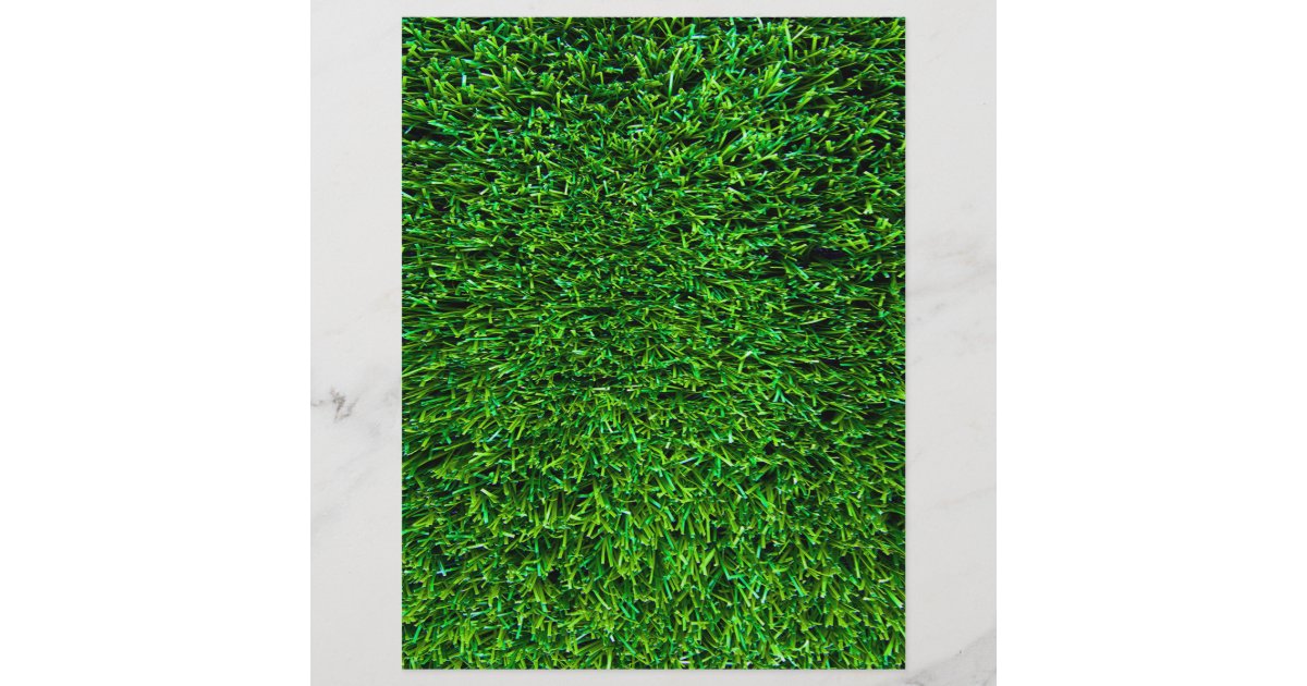 Green Grass Template Flyer | Zazzle