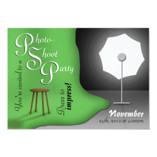 Photo Shoot Invitations & Announcements | Zazzle UK
