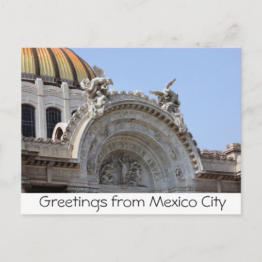 Greetings from Mexico City Postcard | Zazzle.co.uk