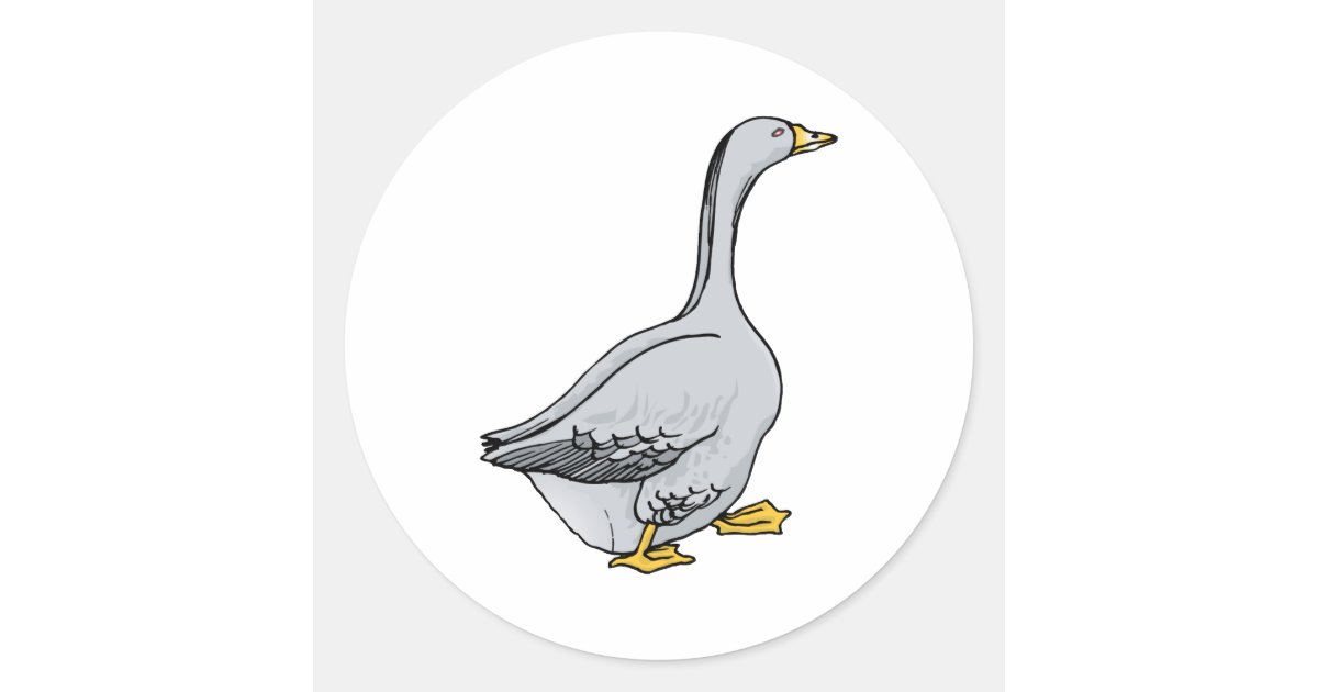 Grey Goose Classic Round Sticker | Zazzle