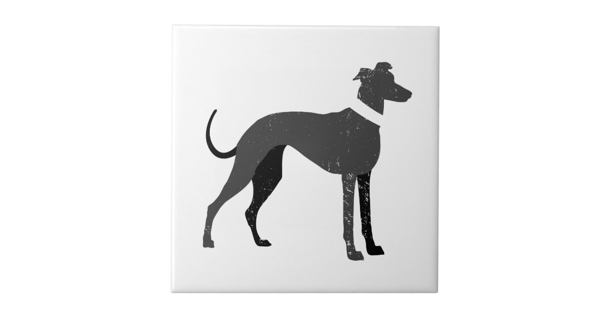 Greyhound Tile | Zazzle