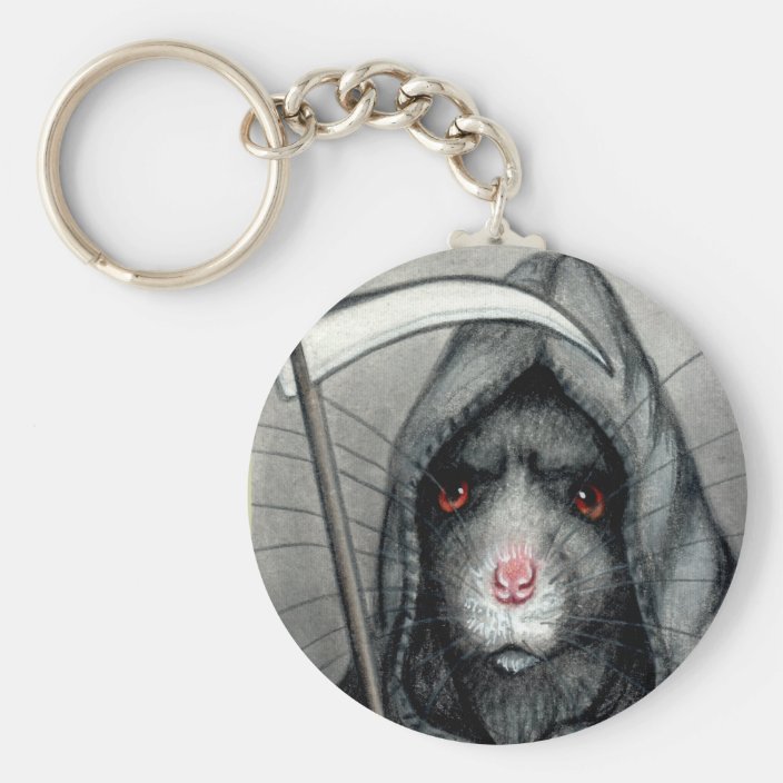 Grim Reaper Rat Keychain | Zazzle.co.uk