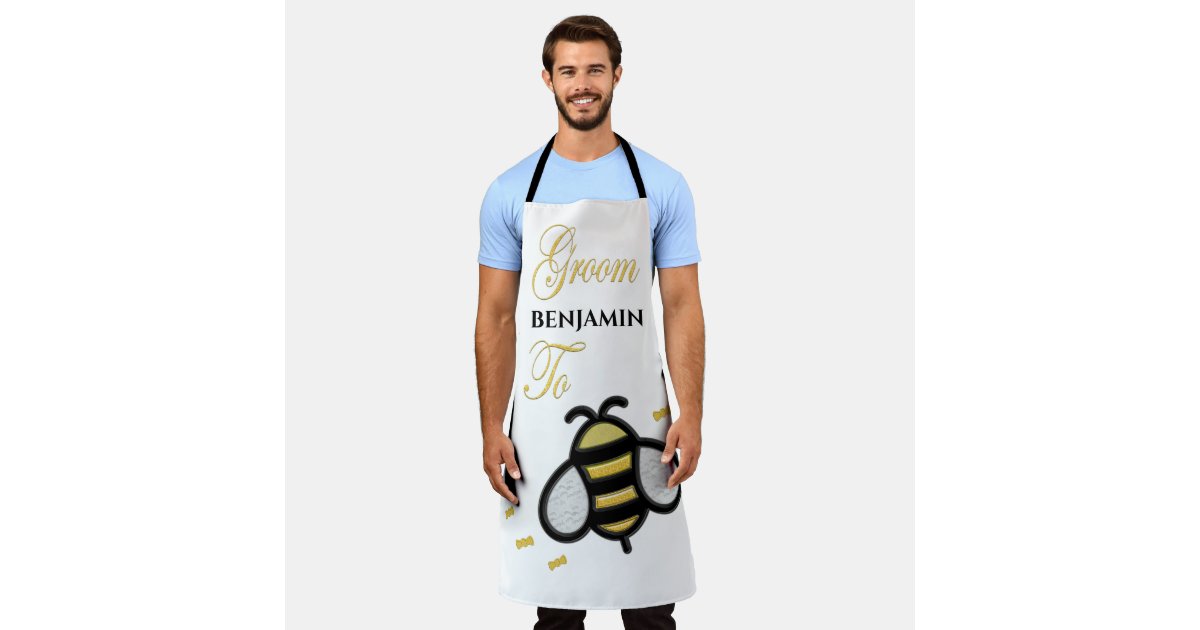 Groom To Be Bachelor Party Personalise Apron | Zazzle