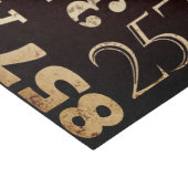 Grunge Numbers Furniture Decoupage Paper | Zazzle