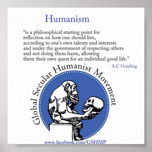 Humanist Posters & Prints | Zazzle UK