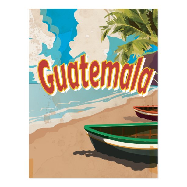 Vintage Guatemala Postcards | Zazzle UK