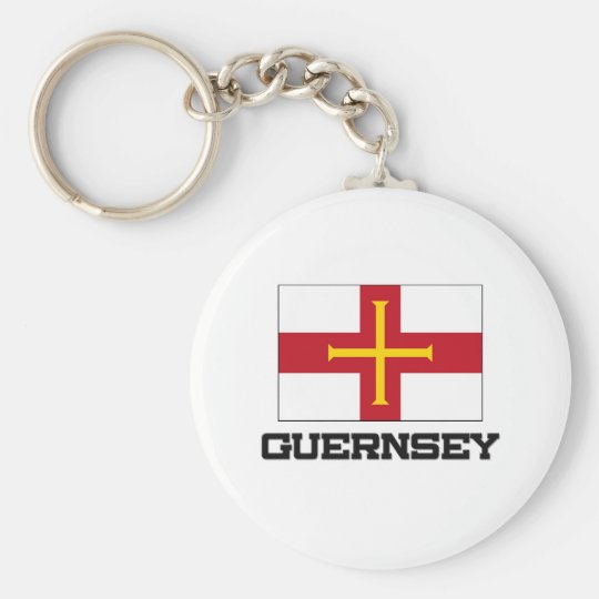 Guernsey Flag Key Ring | Zazzle.co.uk