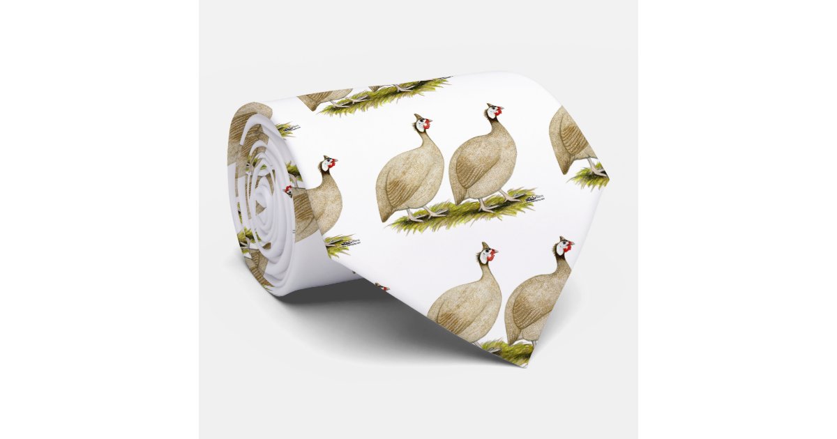 Guineas Buff Dundotte Fowl Tie | Zazzle