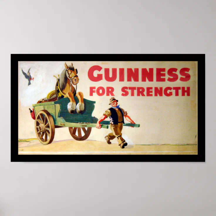 Guinness For Strength Poster | Zazzle
