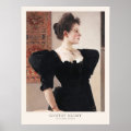 Gustav Klimt Portrait of Marie Breunig Painting Poster | Zazzle