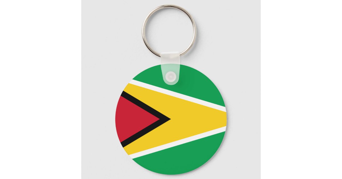 guyana key ring | Zazzle