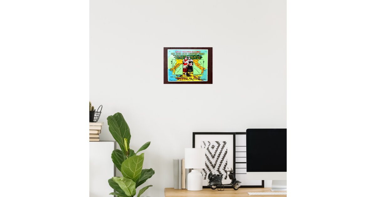 GWR see your own country first Poster | Zazzle