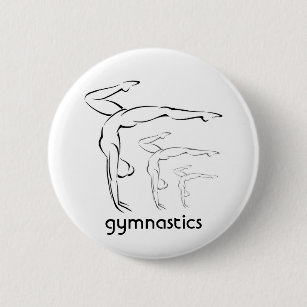 Gymnastics Badges & Pins | Zazzle UK