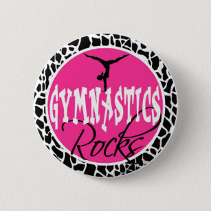 Gymnastics Badges & Pins | Zazzle UK