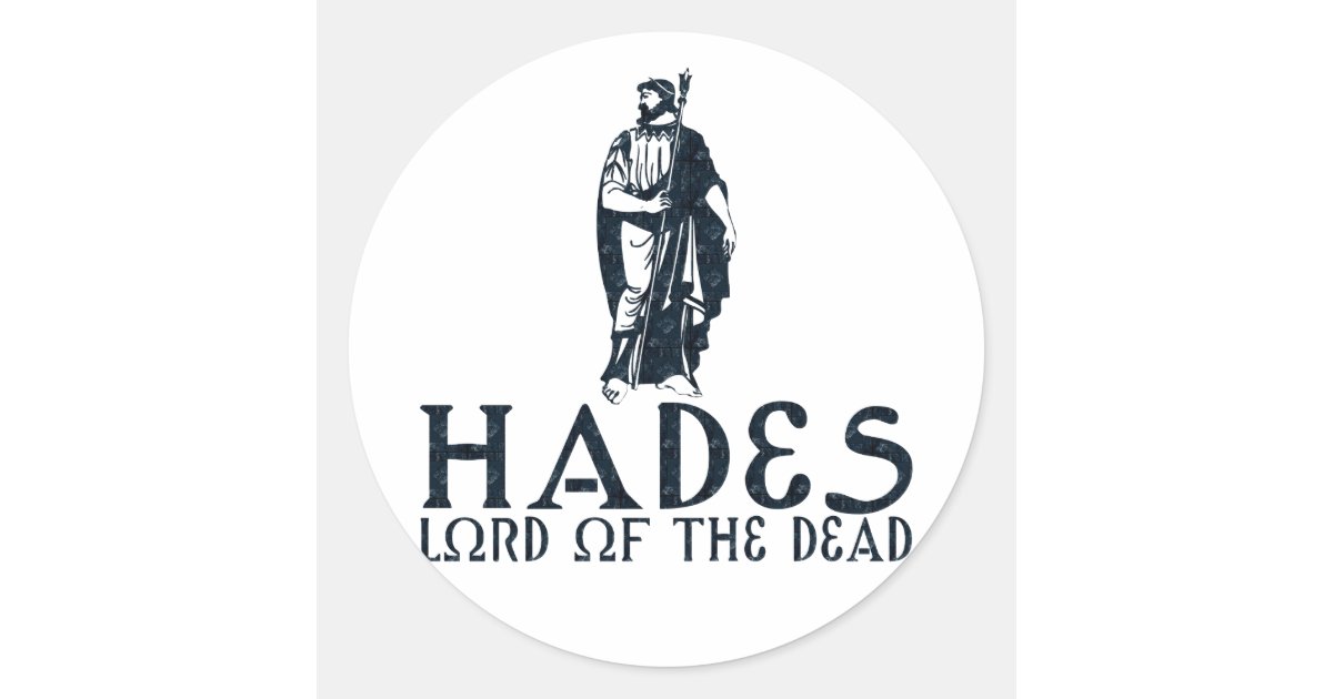 Hades Classic Round Sticker | Zazzle